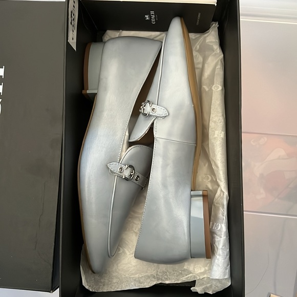 Coach | Shoes | Coach Isabel Loafer In Ice Blue Size 55 Never Worn ...